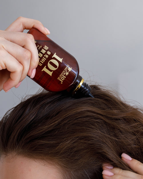 Hair Loss & Scalp Care Set: Fabao 101B Hair Tonic + Mini Applicator Br