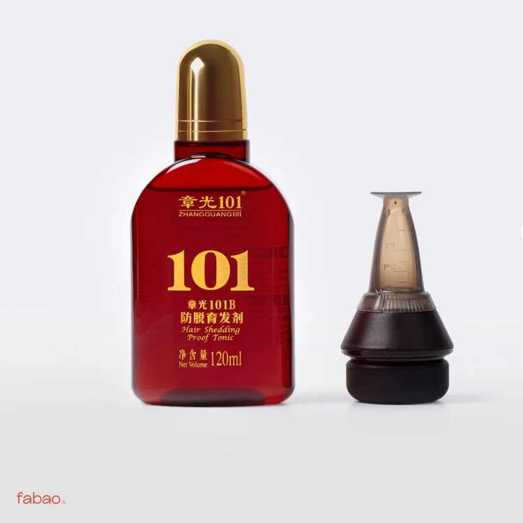 Hair Loss & Scalp Care Set: Fabao 101B Hair Tonic + Mini Applicator Br